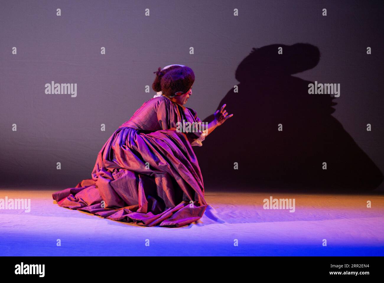 Actress Maria Jaimez performs during the presentation of the 'La Tuerta ...