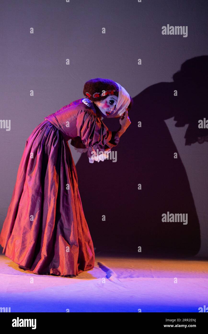 Actress Maria Jaimez performs during the presentation of the 'La Tuerta ...