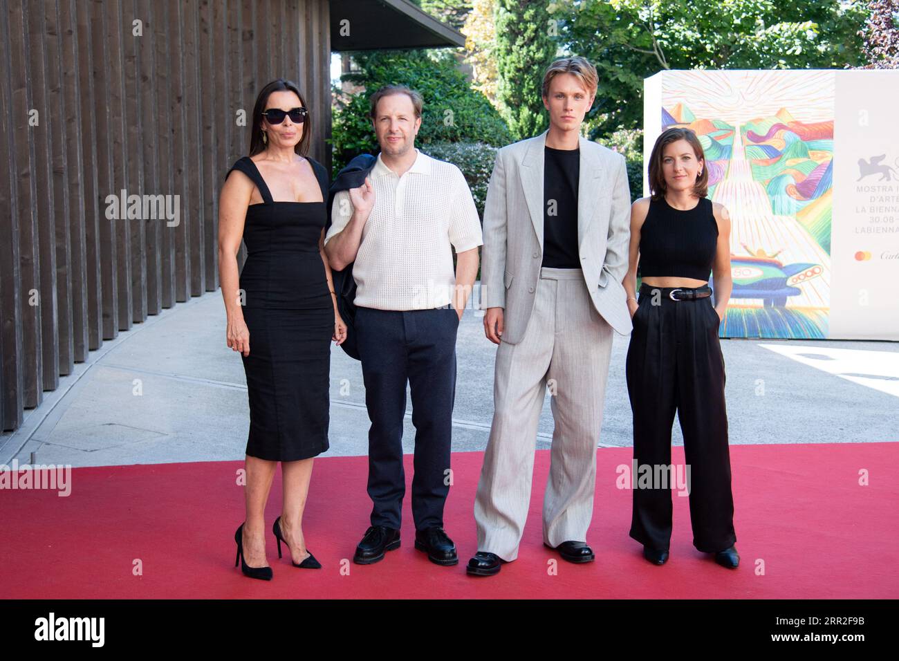 Venice, Italy. 06th Sep, 2023. Elodie Bouchez, Jean-Charles Clichet ...
