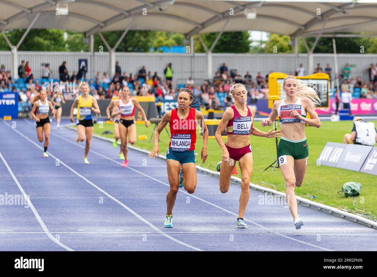 Uk Athletics Championships Manchester 2023 Women 800m Heats Stock Photo - Alamy
