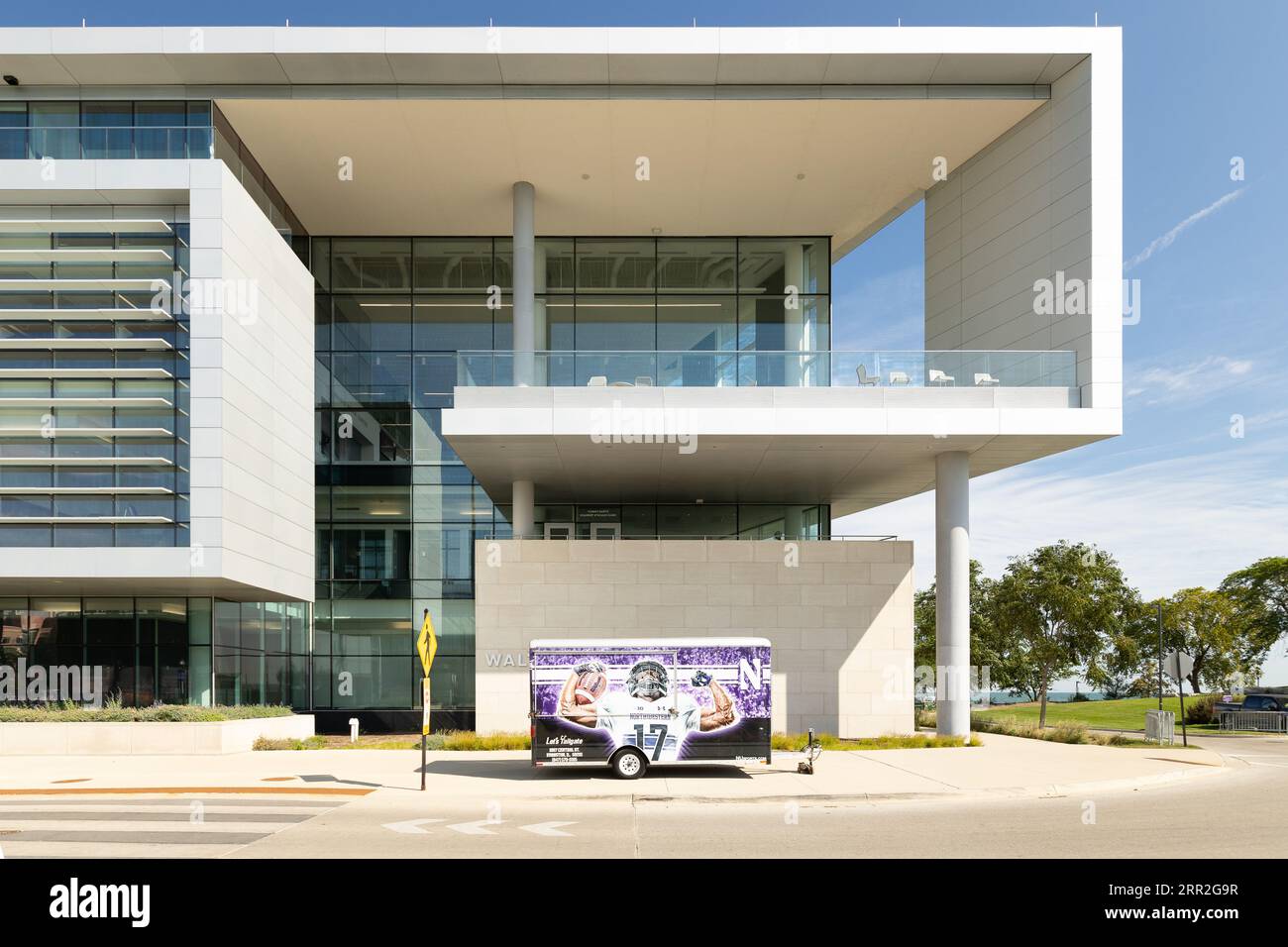 Northwestern university football logo hi-res stock photography and ...