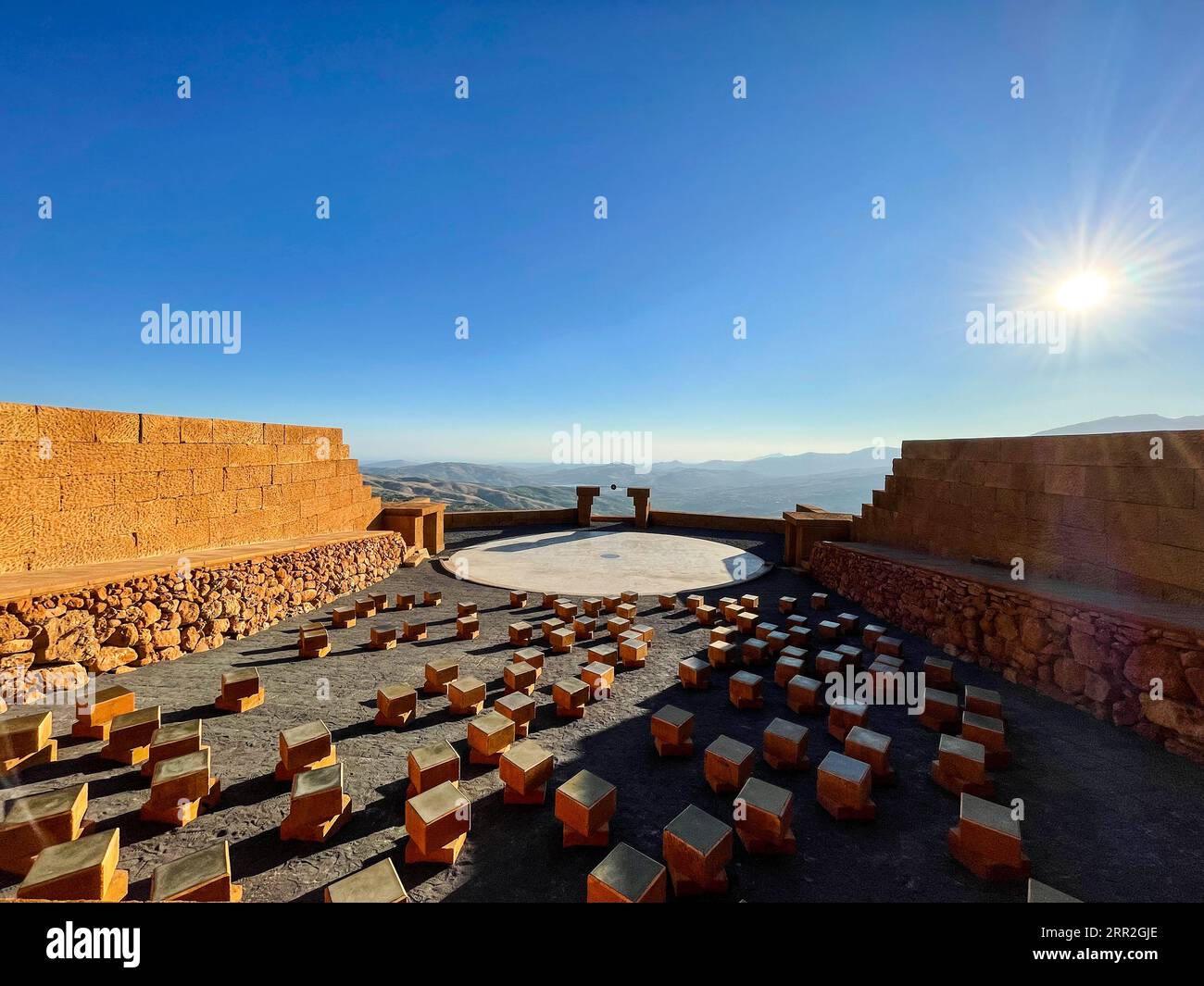 Italy, Sicily, Santo Stefano Quisquina, Andromeda Theater Stock Photo ...