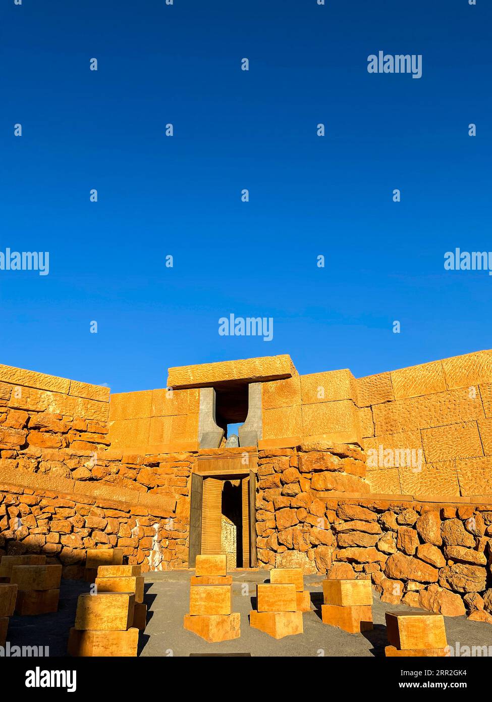 Italy, Sicily, Santo Stefano Quisquina, Andromeda Theater Stock Photo ...