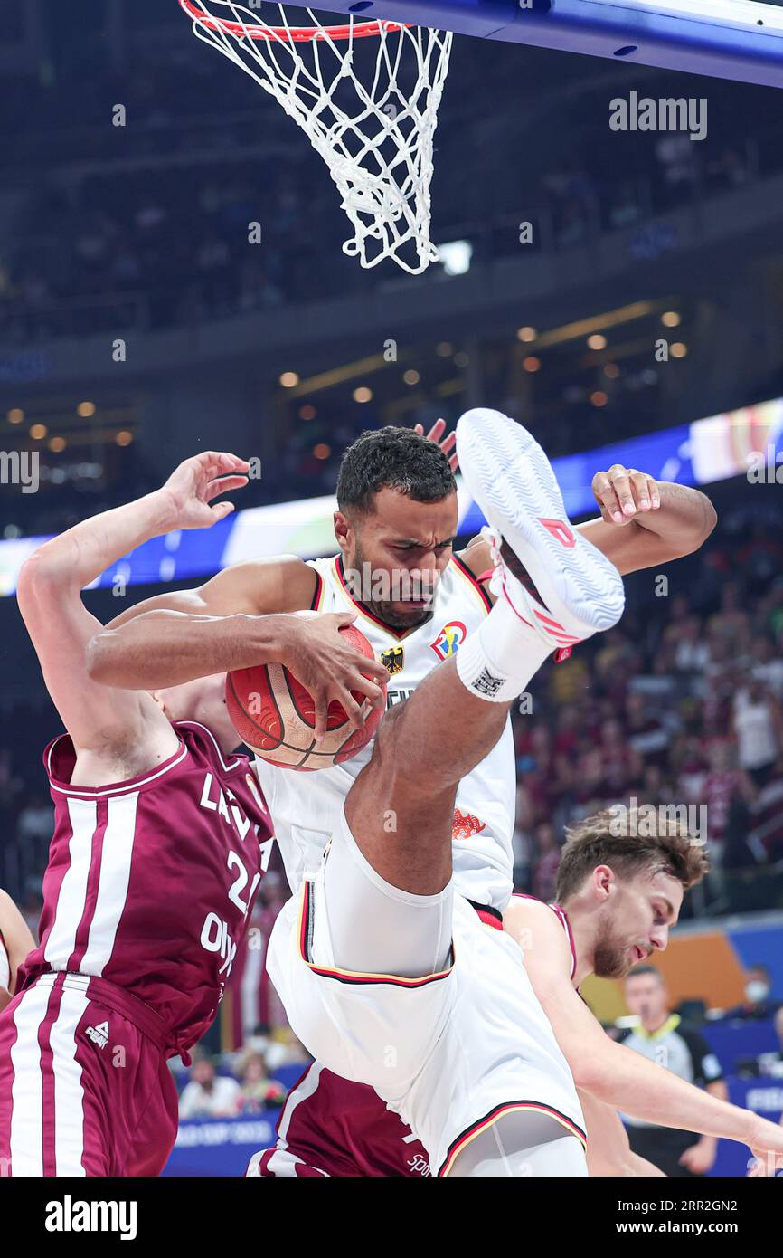 Manila, Philippines. 6th Sep, 2023. Germany's Johannes Thiemann (front ...