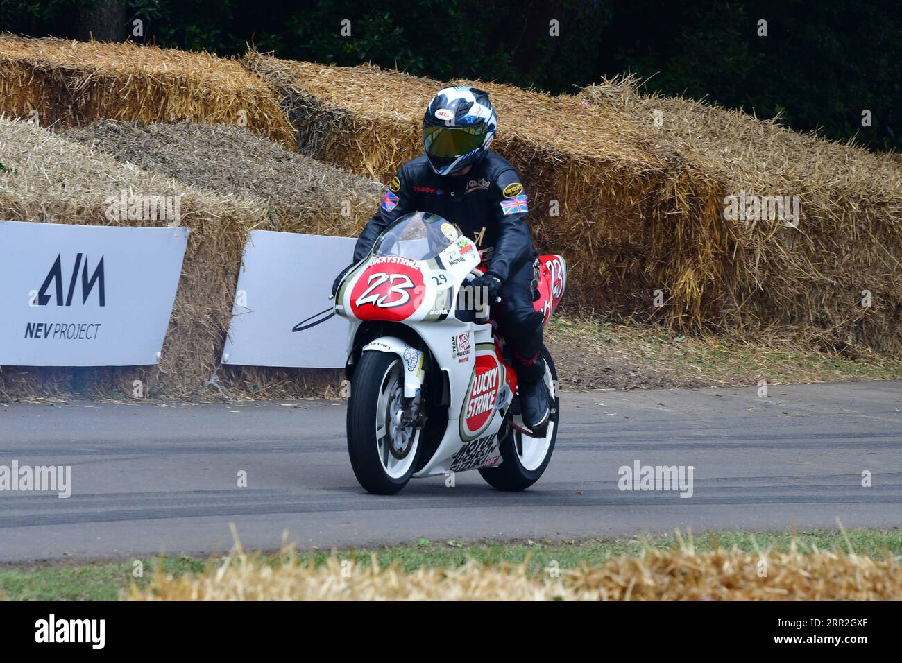 Ian King, Suzuki RGV500 XR87, MotoGP Celebration, featuring some of the ...
