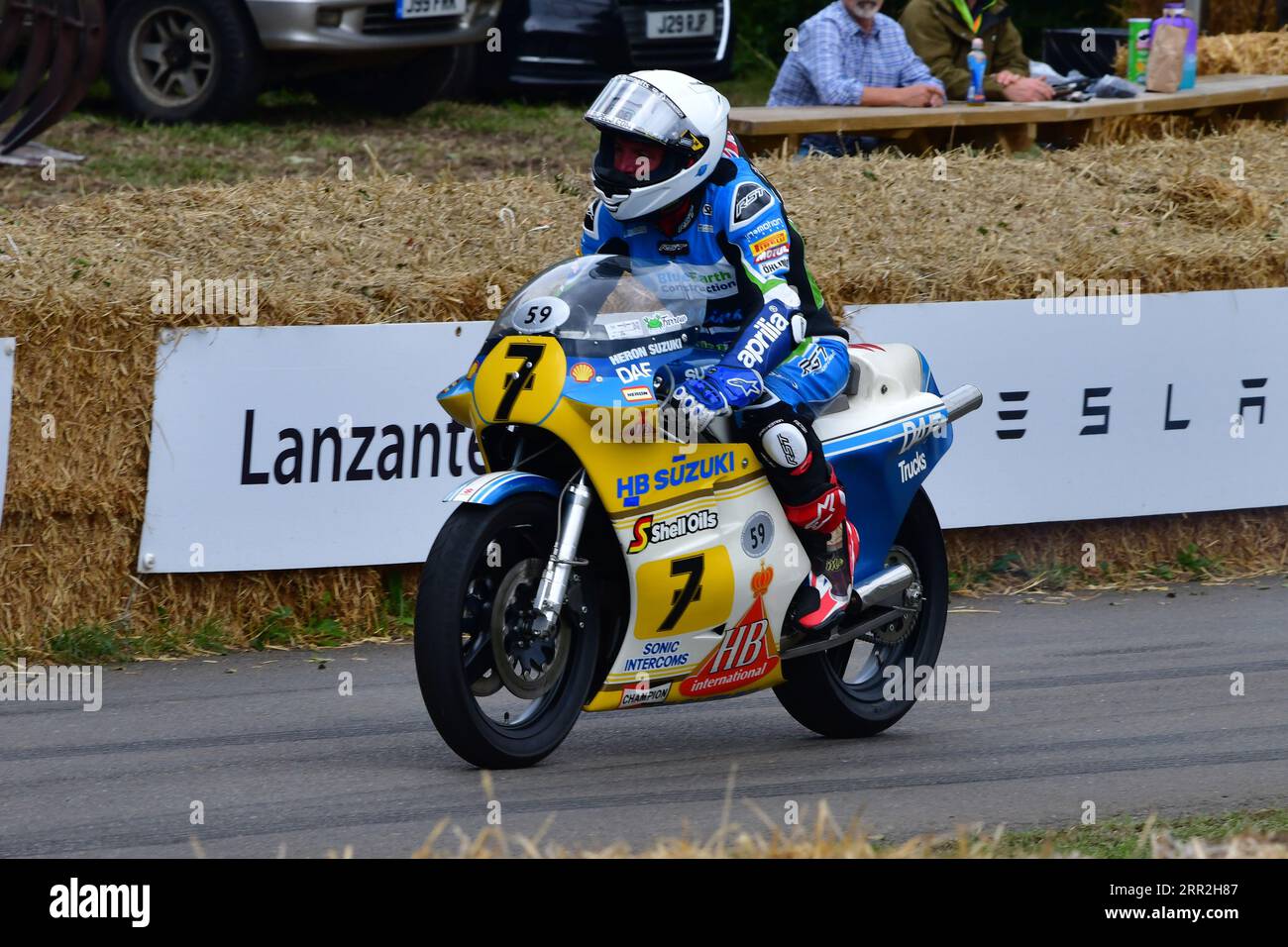 Kirk Farrow, Suzuki X35 RG500, MotoGP Celebration, featuring some of ...