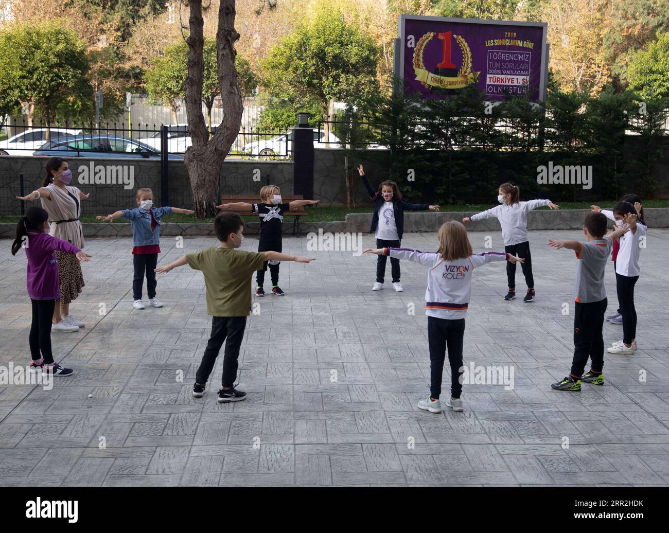 First graders school playground hi-res stock photography and images - Alamy