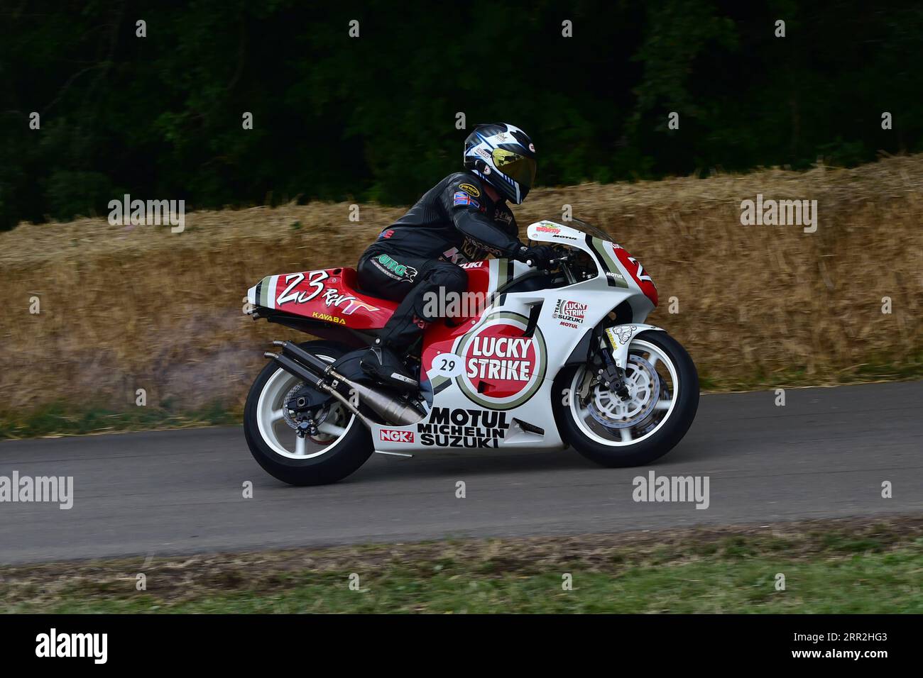 Ian King, Suzuki RGV500 XR87, MotoGP Celebration, featuring some of the ...