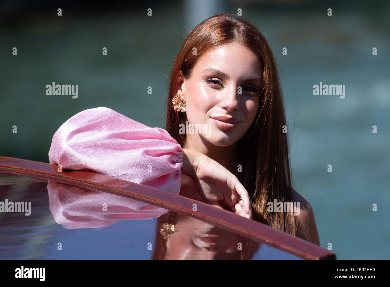 Venice, Italy. 06th Sep, 2023. Emily Pallini arriving at the Excelsior ...