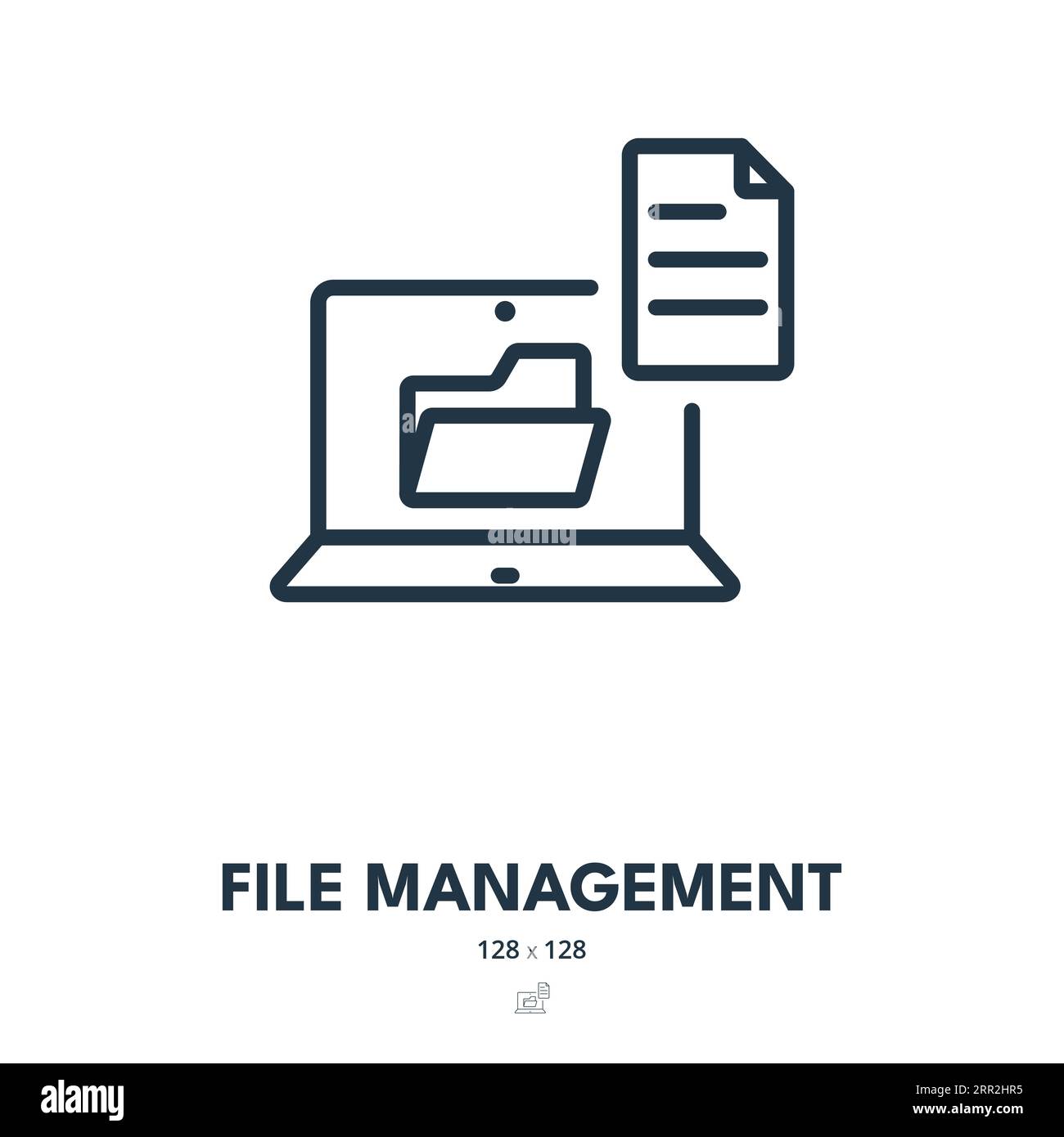 File folder icon Stock Vector Images - Alamy