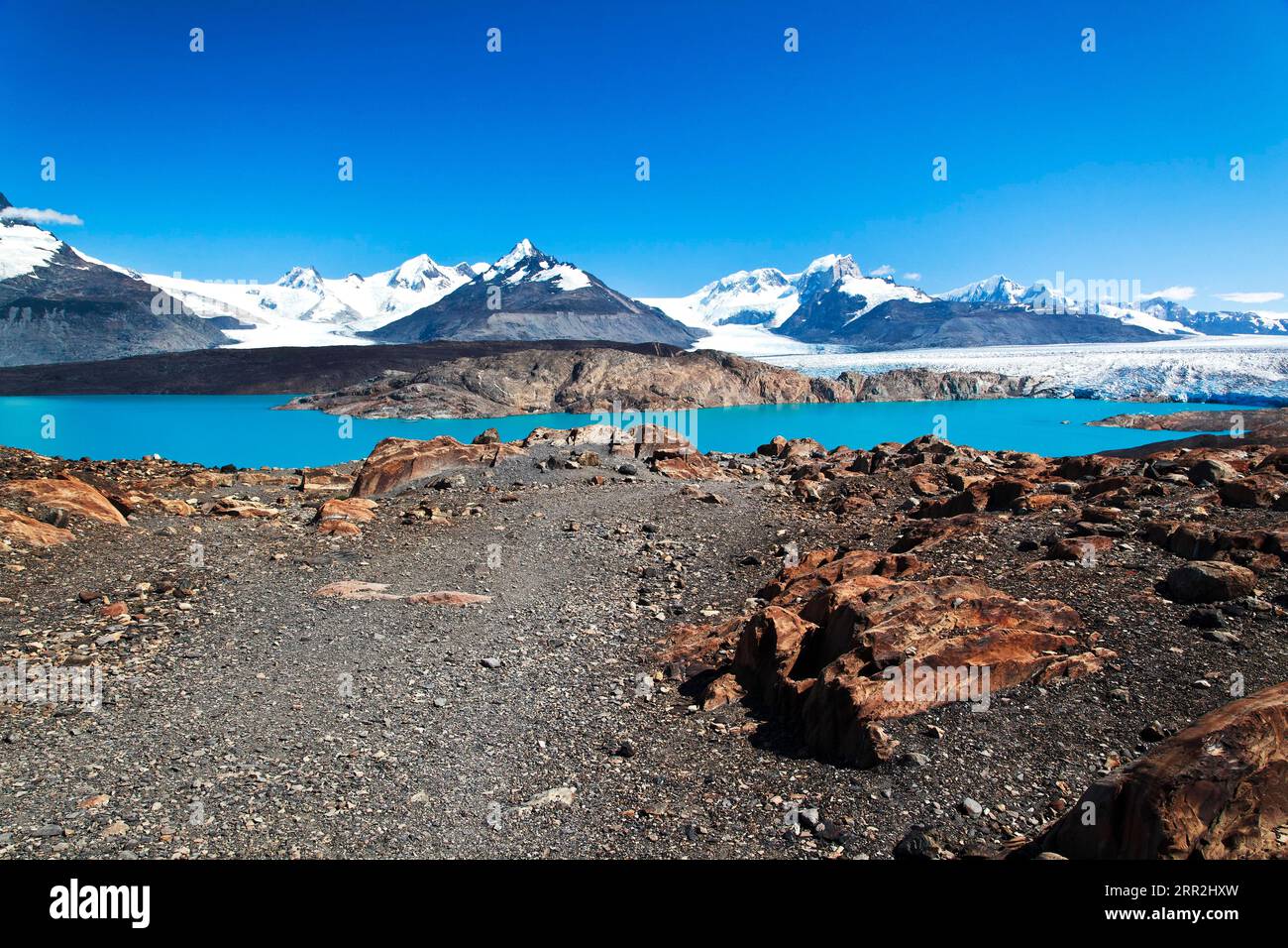 Glacial Lake, Upsala Glacier, Argentina, South America Stock Photo - Alamy