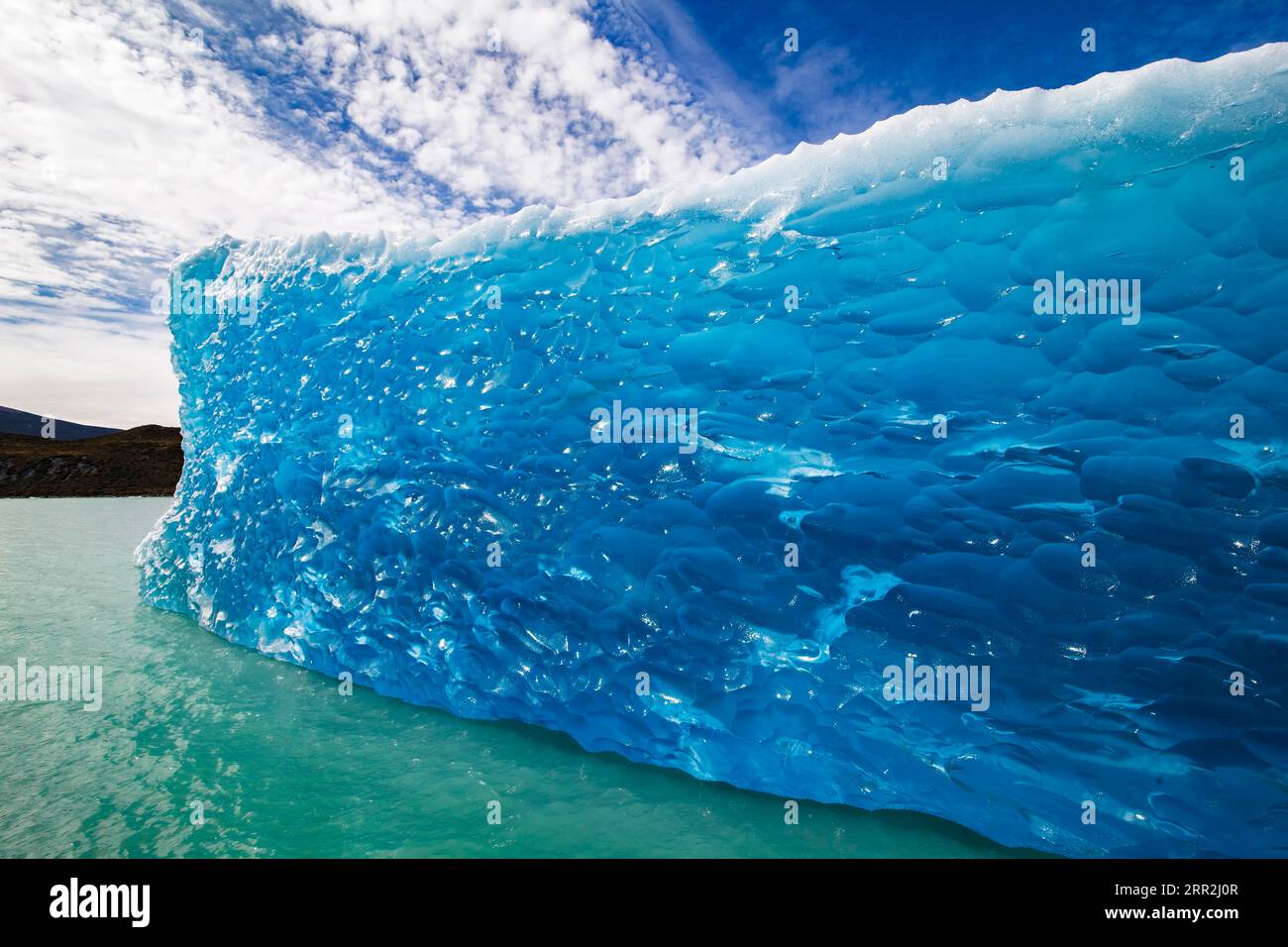 Iceberg, Viedma Glacier, Patagonia, Argentina, South America Stock ...