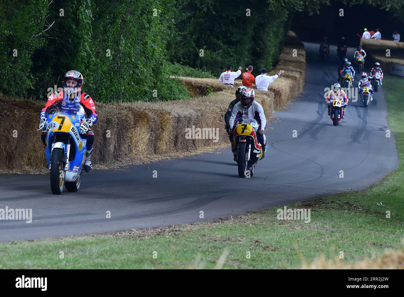 Chris Riches, James Ellison, Suzuki XR14 RG500, MotoGP Celebration ...