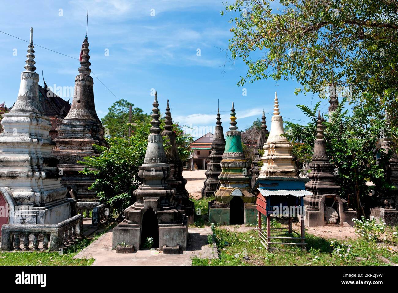 Stupas, Siem Reap, Cambodia, Southeast Asia Stock Photo - Alamy