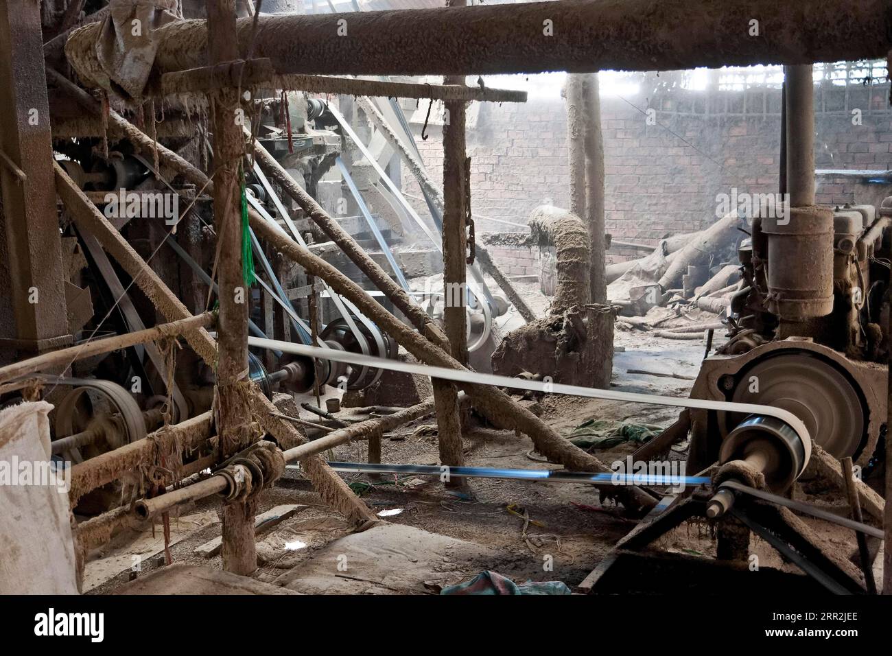 Old Rice Mill, Transmission, Vietnam, Southeast Asia Stock Photo - Alamy