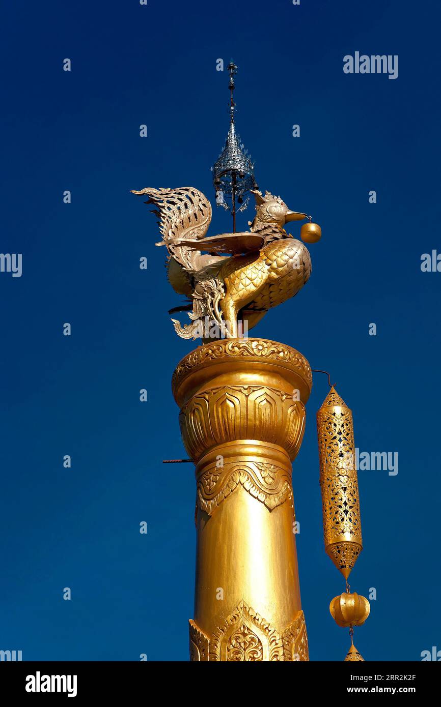 Hintha, mythological bird, Myanmar, Burma, Burma, Southeast Asia Stock ...