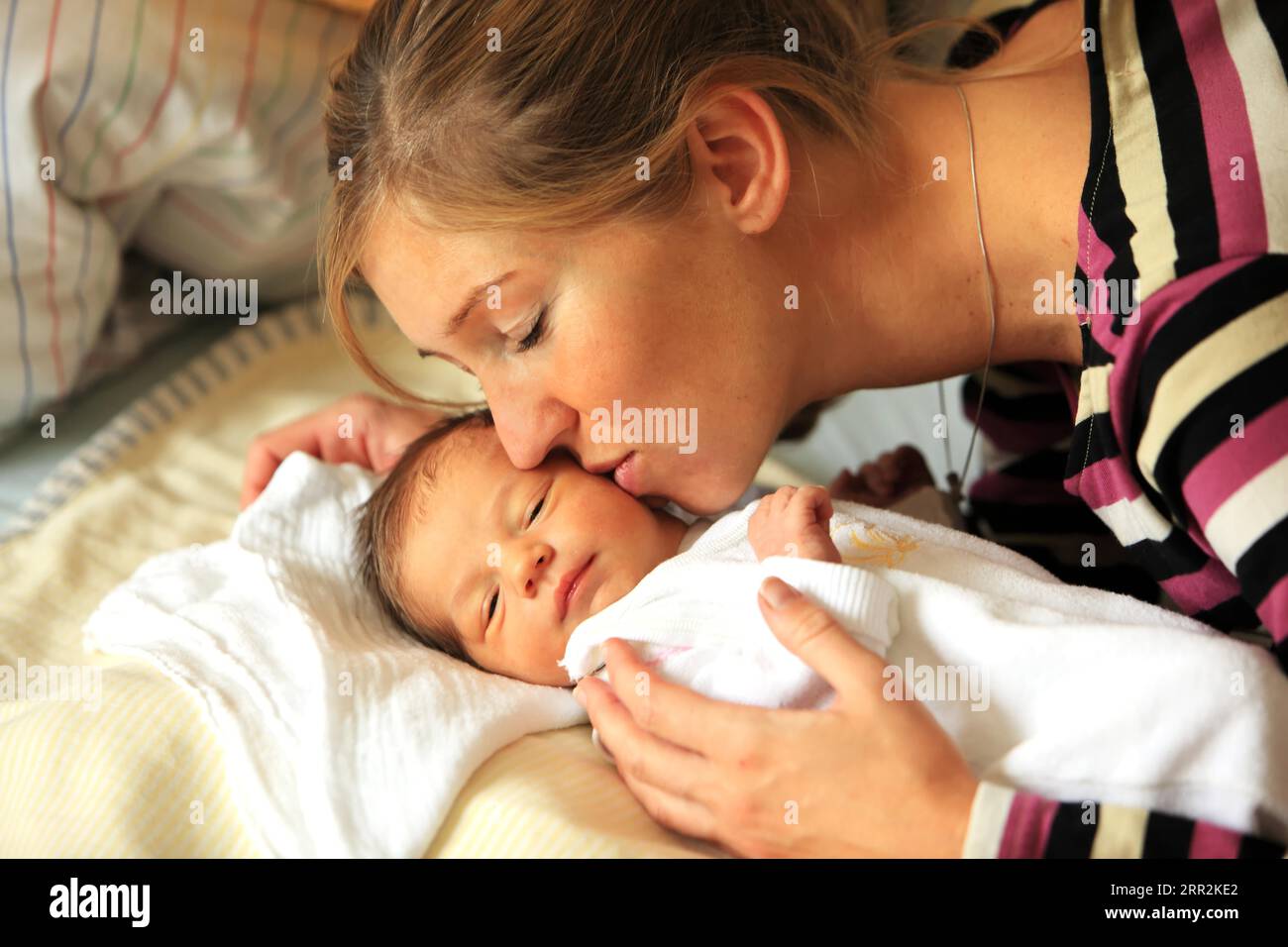 Tender mother and baby Stock Photo - Alamy