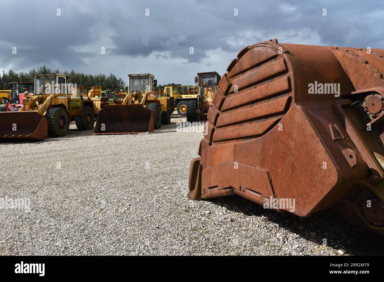 Wheel loader excavator hi-res stock photography and images - Alamy