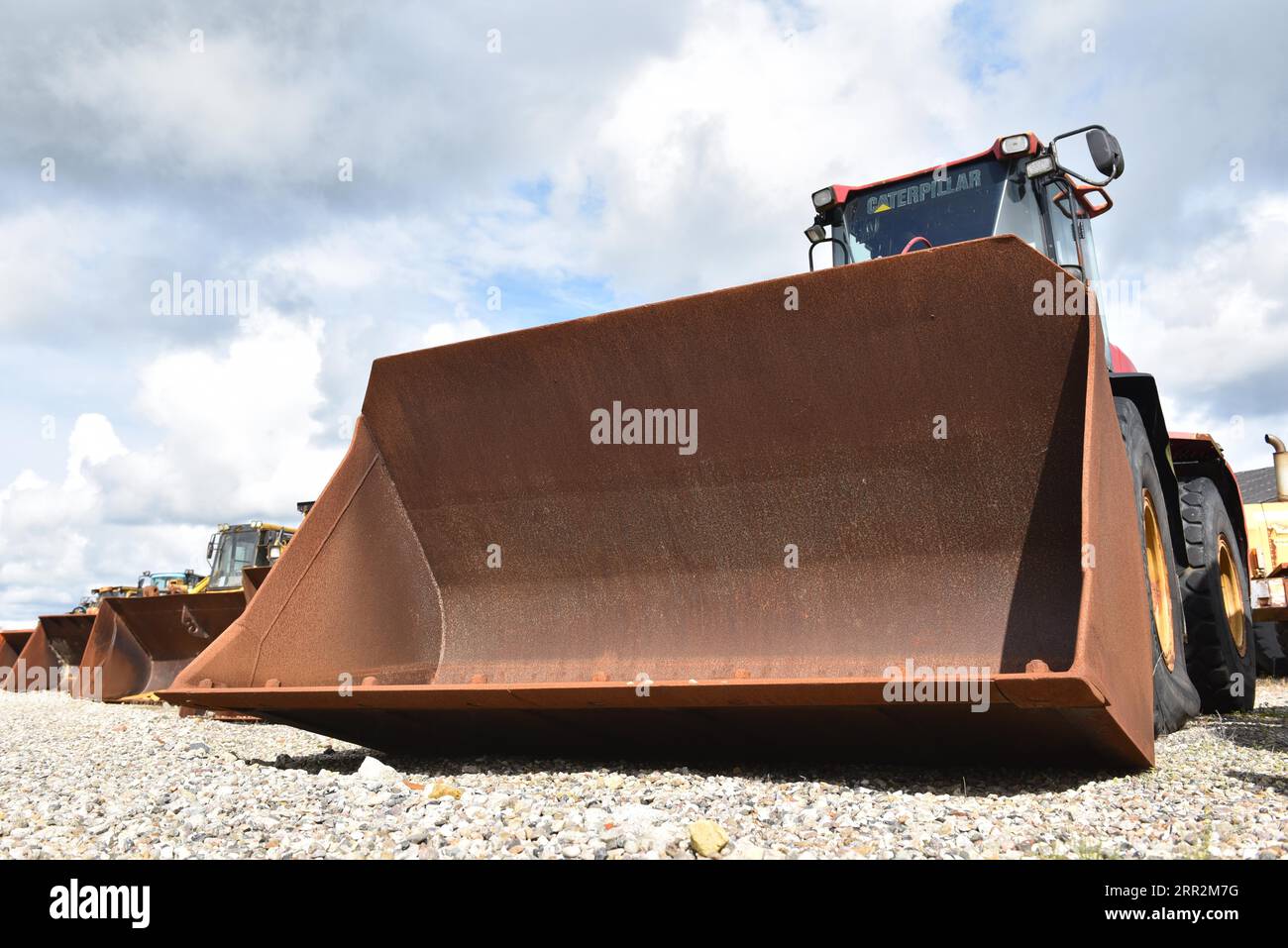 Wheel loader for the construction site Stock Photo - Alamy