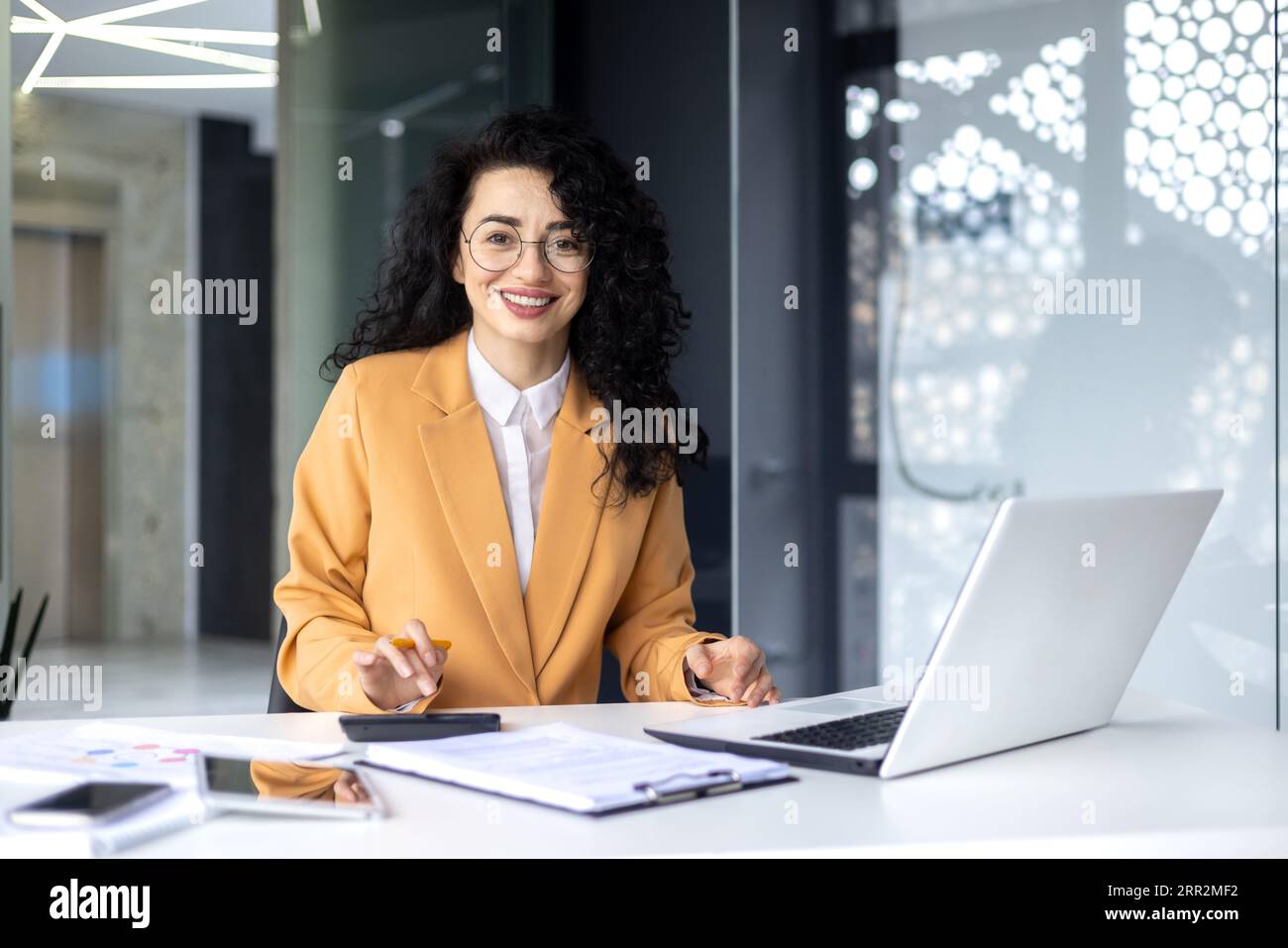 Diverse female business woman counting hi-res stock photography and ...