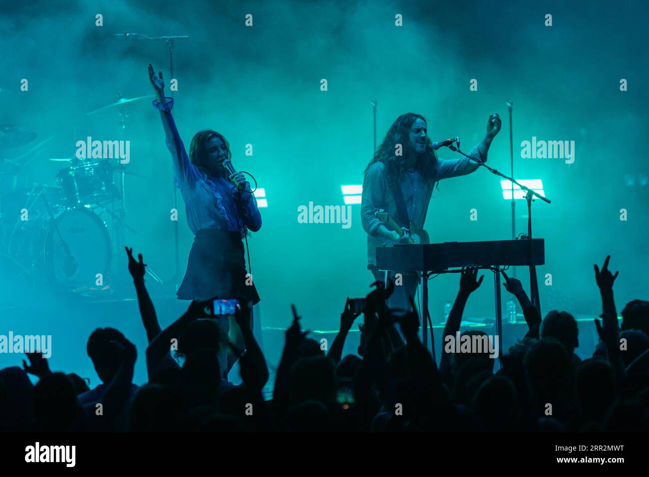 MELBOURNE, AUSTRALIA, MAY 28: Australian music group Holy Holy perform ...