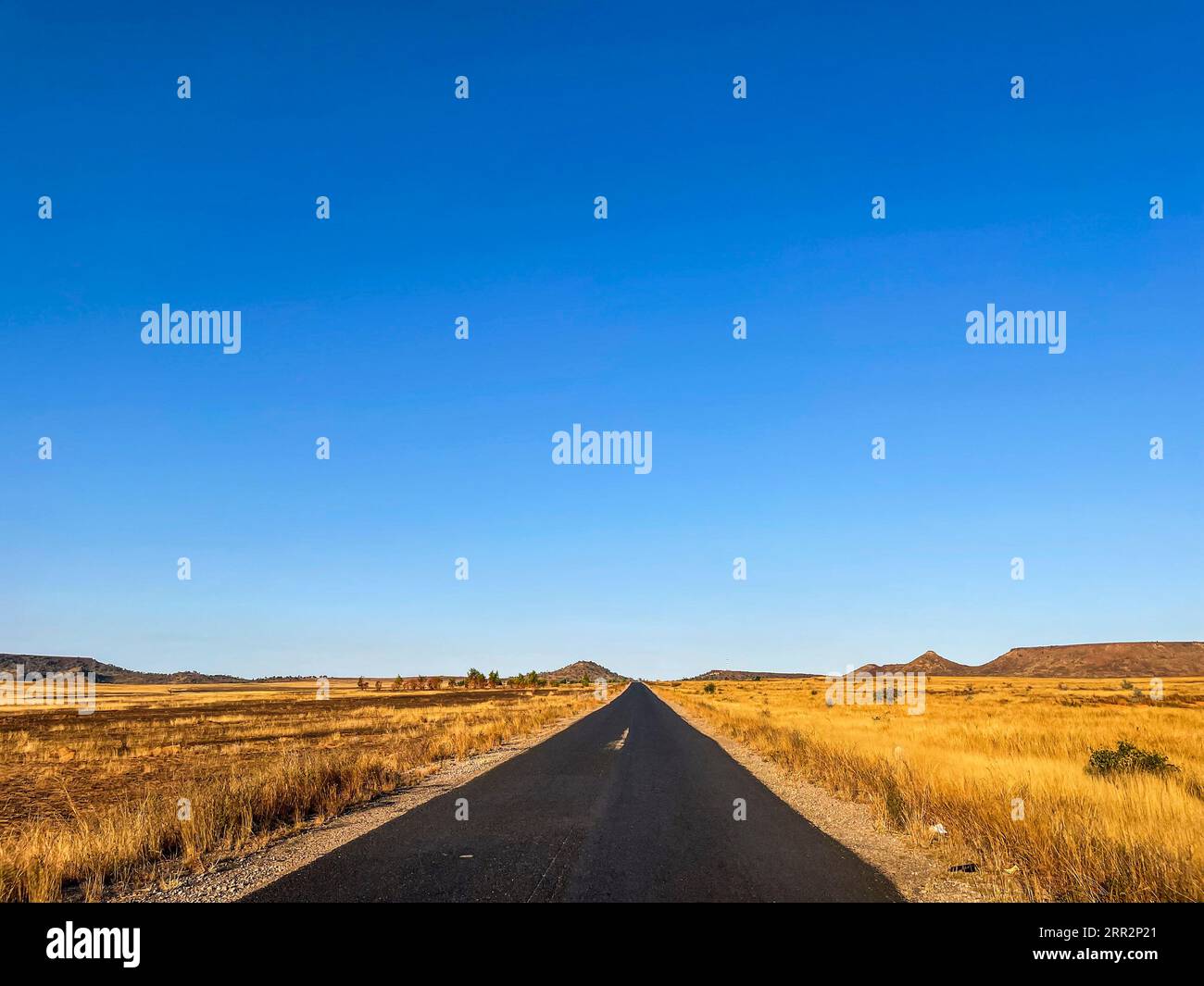 Madagascar, Isalo, on the road Stock Photo - Alamy
