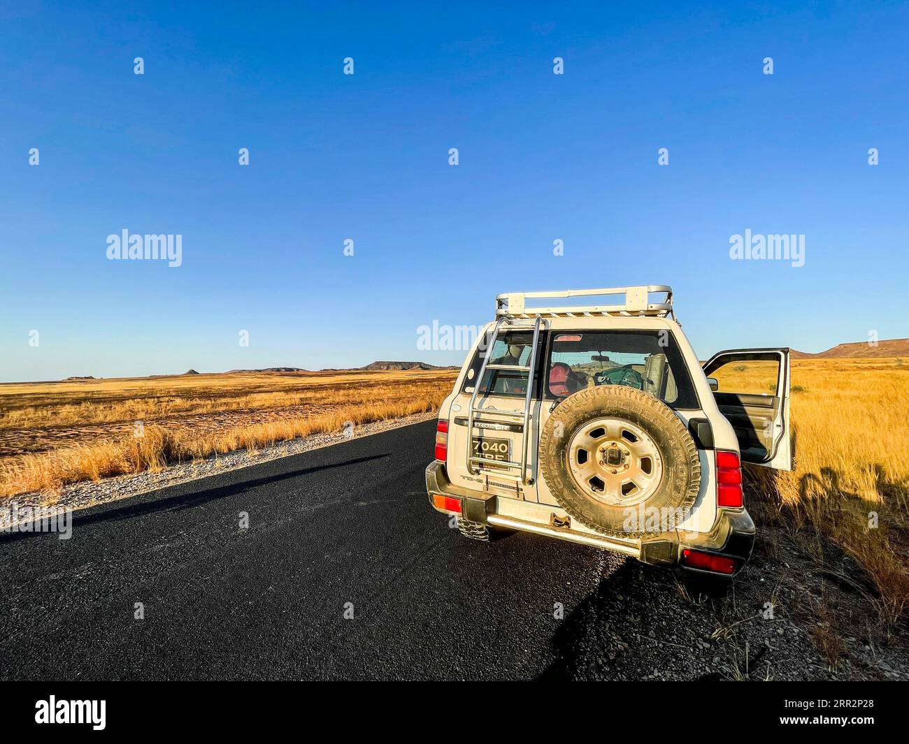 Madagascar, Isalo, on the road Stock Photo - Alamy
