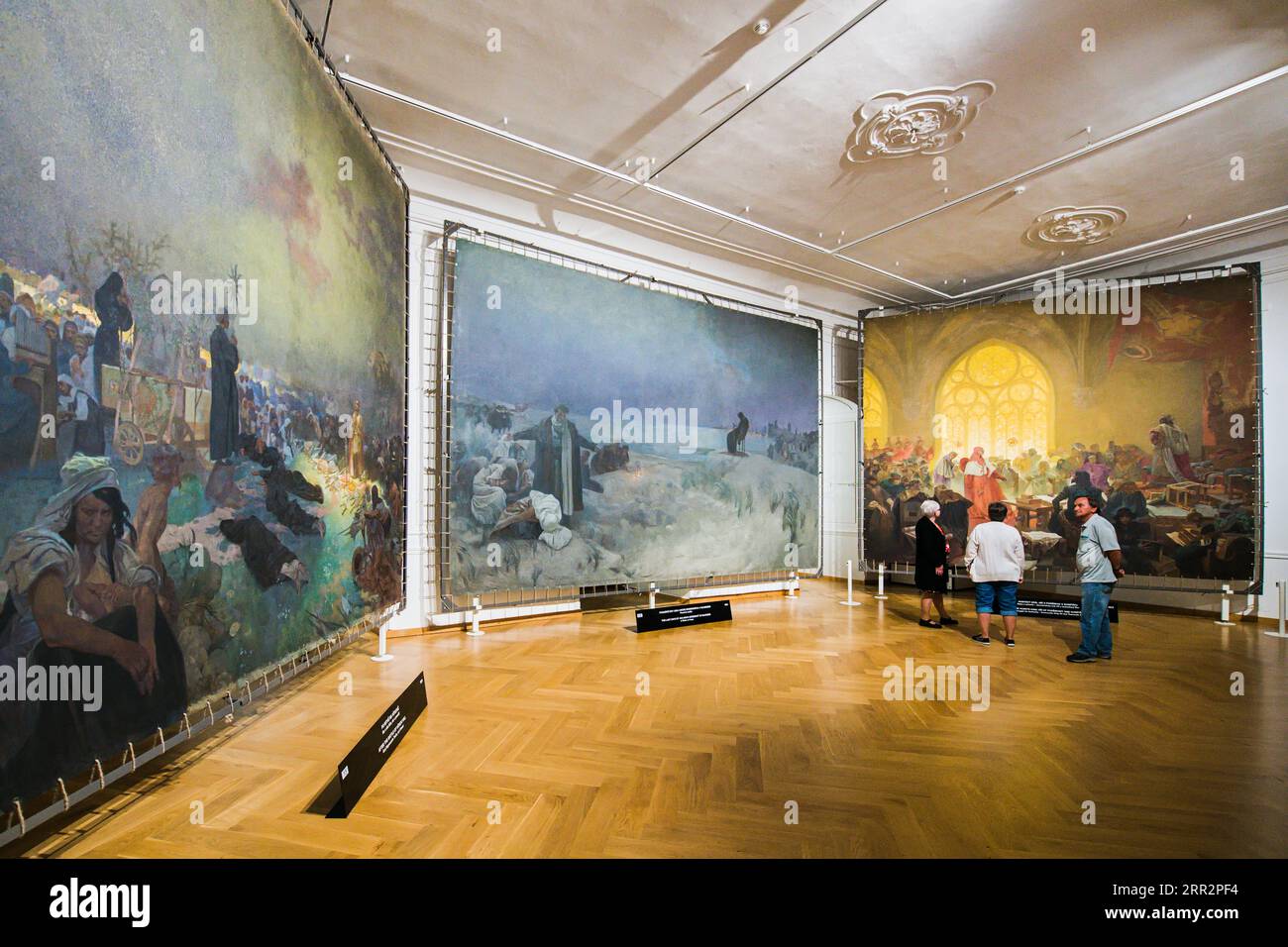 Moravsky Krumlov, Czech Republic. 06th Sep, 2023. The exhibition of ...