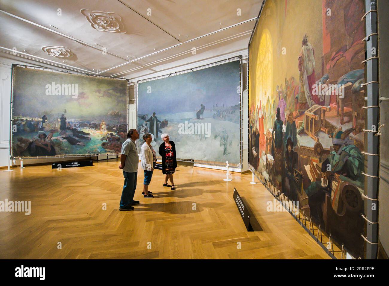 Moravsky Krumlov, Czech Republic. 06th Sep, 2023. The exhibition of ...