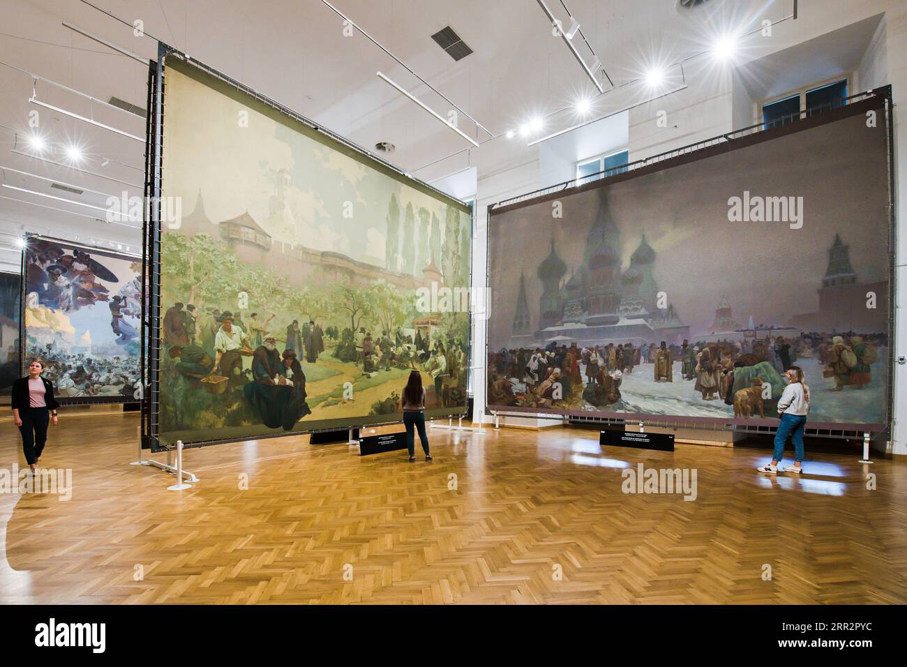 Moravsky Krumlov, Czech Republic. 06th Sep, 2023. The exhibition of ...