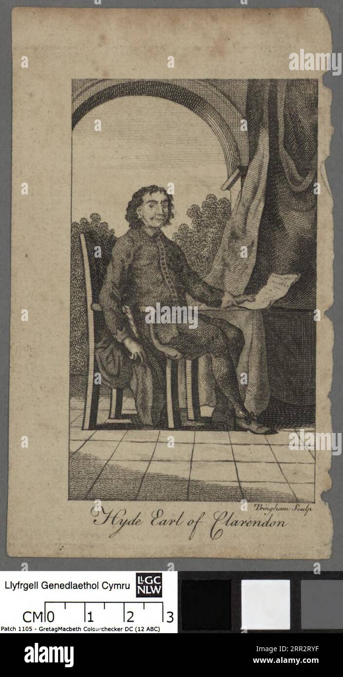 Hyde Earl of Clarendon circa 1770 by William Tringham Stock Photo - Alamy