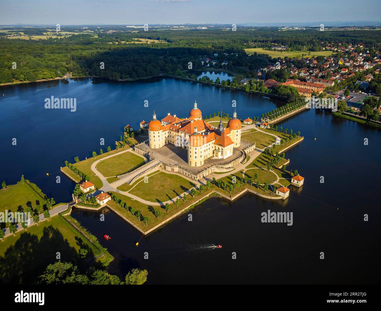 Moritzburg castle high angle hi-res stock photography and images - Alamy