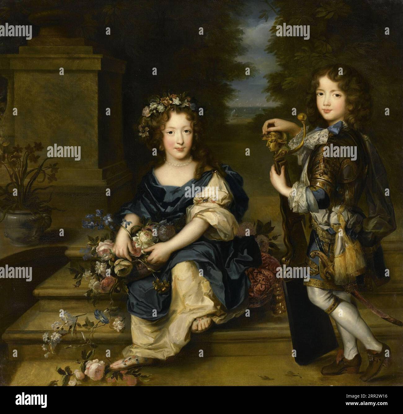 1839 copy after a painting of 17th century hi-res stock photography and ...