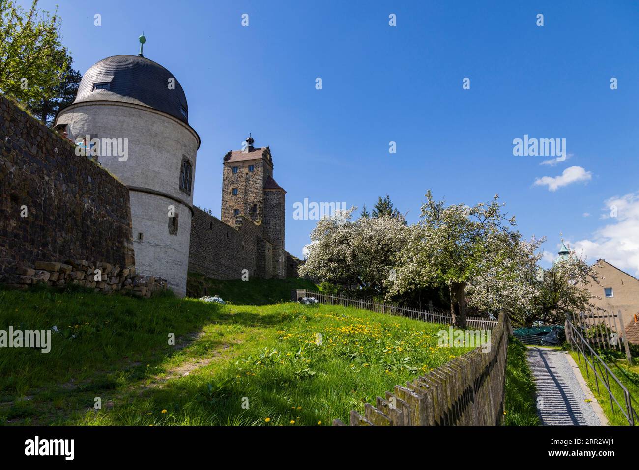 Stolpen Castle, which in its history was converted from a hilltop ...