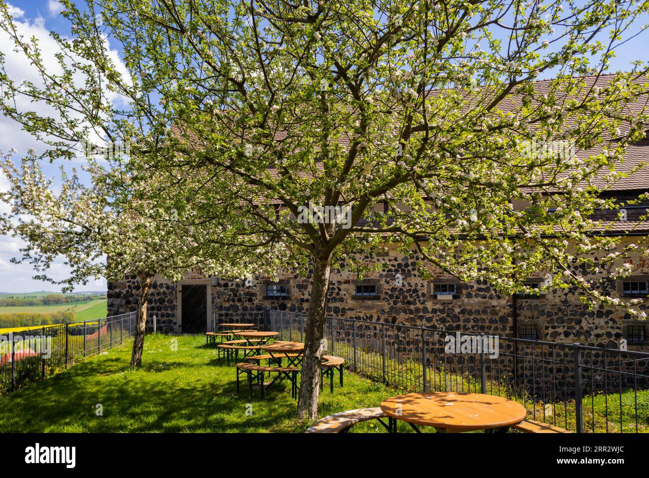 Stolpen Castle, which in its history was converted from a hilltop ...