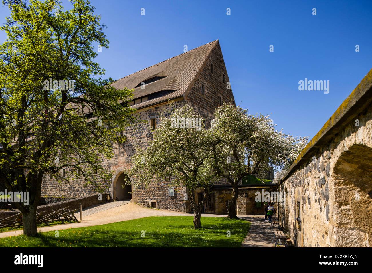 Stolpen Castle, which in its history was converted from a hilltop ...