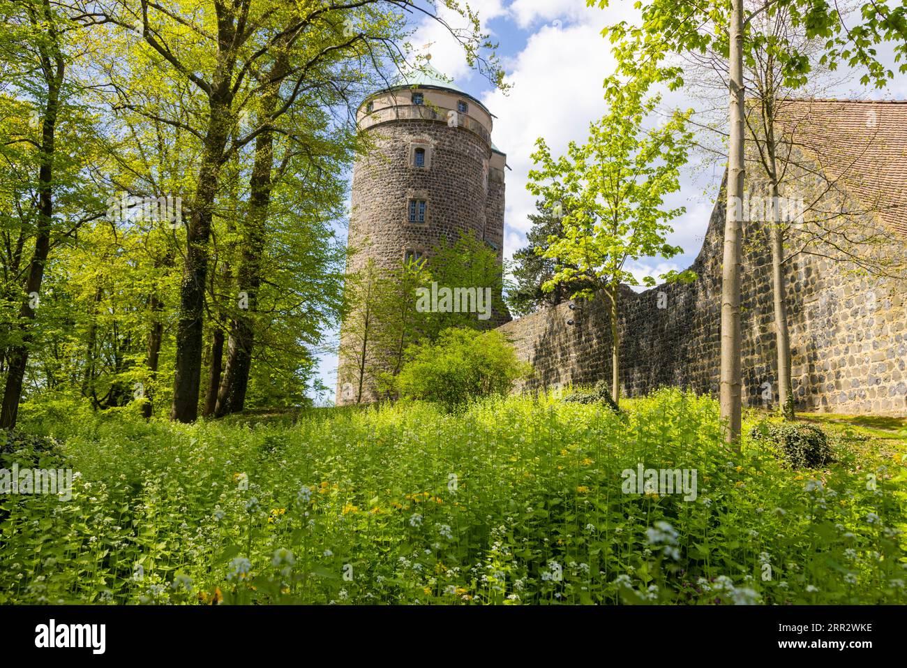 Stolpen Castle, which in its history was converted from a hilltop ...