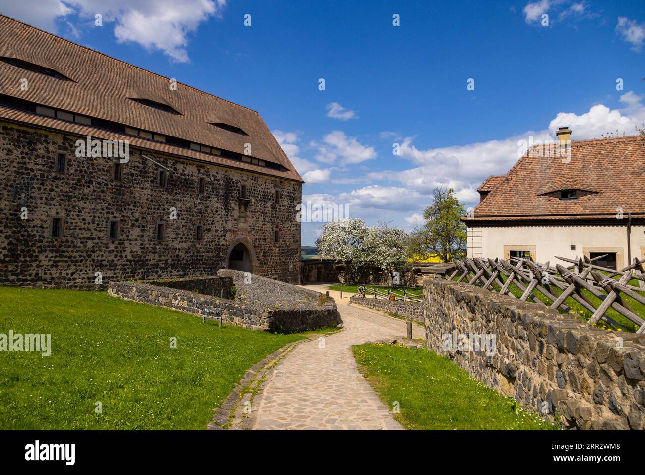 Stolpen Castle, which in its history was converted from a hilltop ...