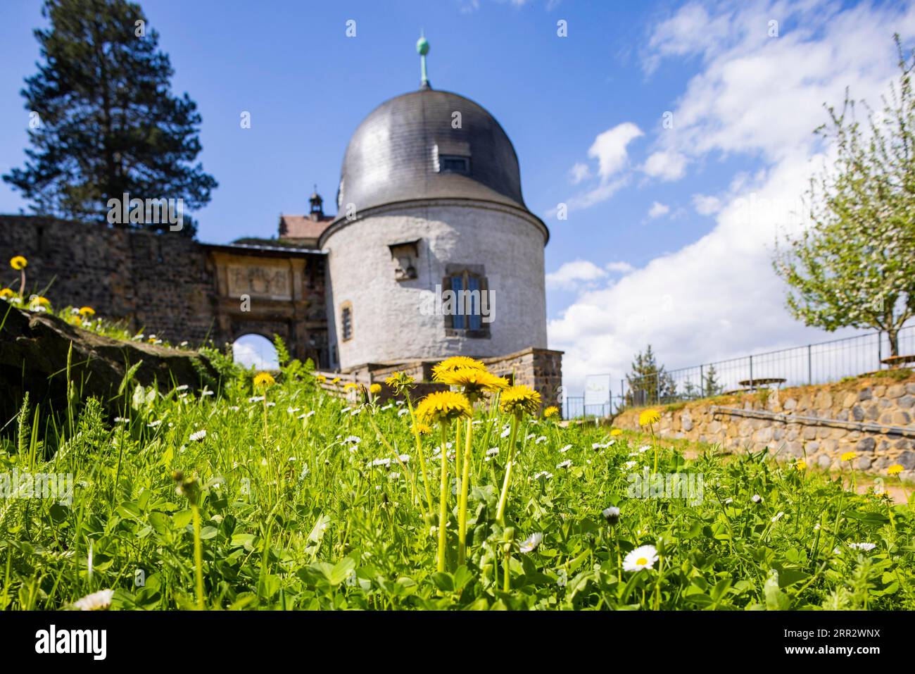 Stolpen Castle, which in its history was converted from a hilltop ...