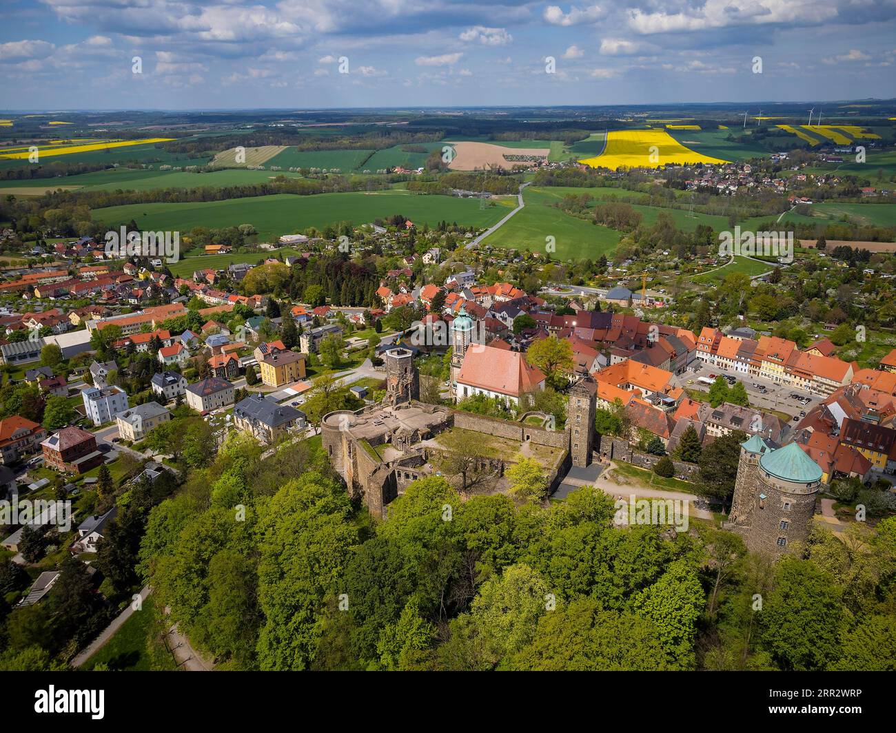 Stolpen Castle, which in its history was converted from a hilltop ...
