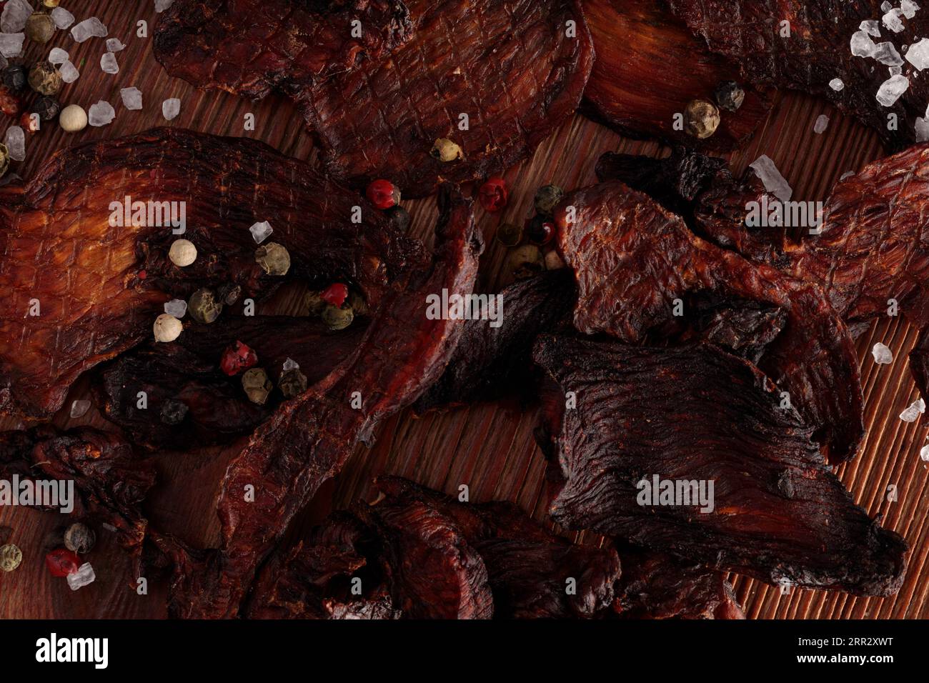 Party food dried crispy tasty abstract background hi-res stock ...