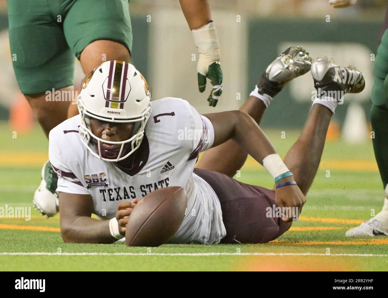 September 2 2023: Texas State Bobcats quarterback TJ Finley (7 ...