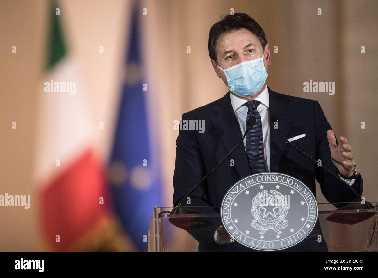 Italy rome conte cvid 19 new hi-res stock photography and images - Alamy