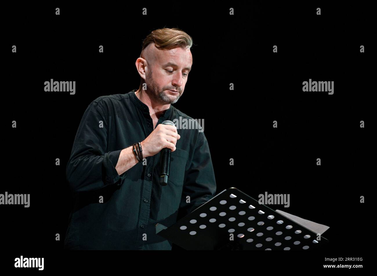 LVIV, UKRAINE - SEPTEMBER 5, 2023 - Ukrainian writer and poet Serhiy ...