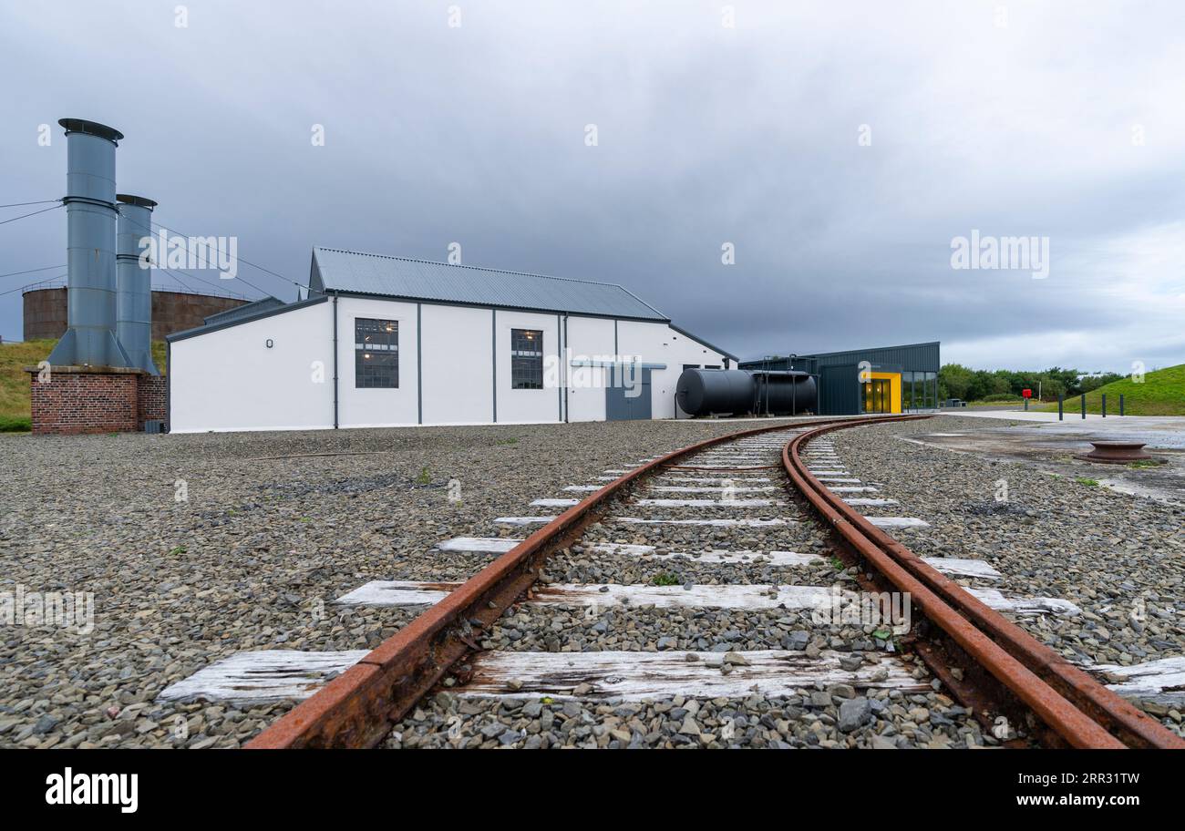 The newly extended Scapa Flow Museum at Lyness, Hoy , Orkney Islands ...