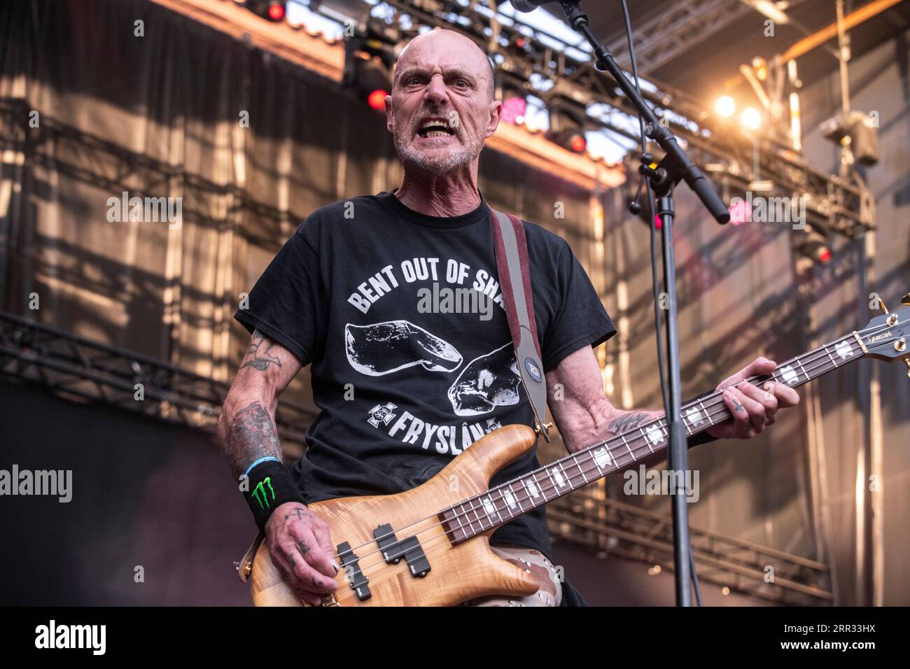 Cockney Rejects performing at BarnanRoll, Barcelona 29 Jul. 2023 ...