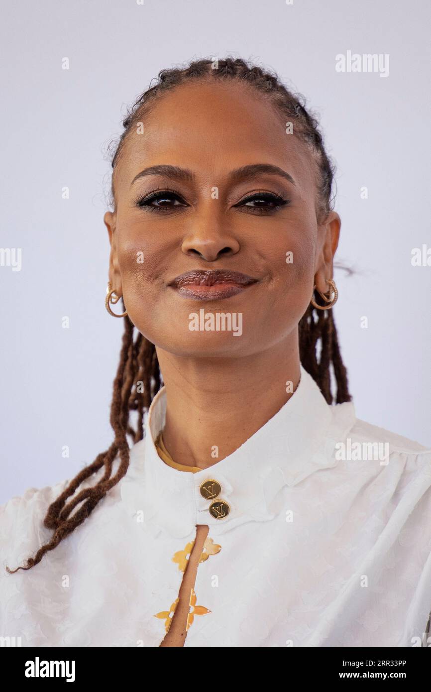 Director Ava Duvernay poses for photographers at the photo call for the film 'Origin' during the ...