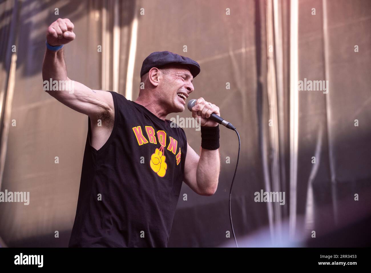 Cockney Rejects performing at BarnanRoll, Barcelona 29 Jul. 2023 ...