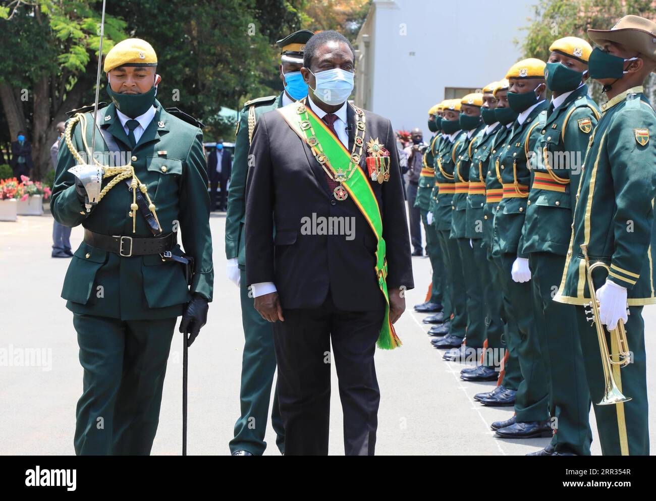 Mnangagwa state nation hi-res stock photography and images - Alamy