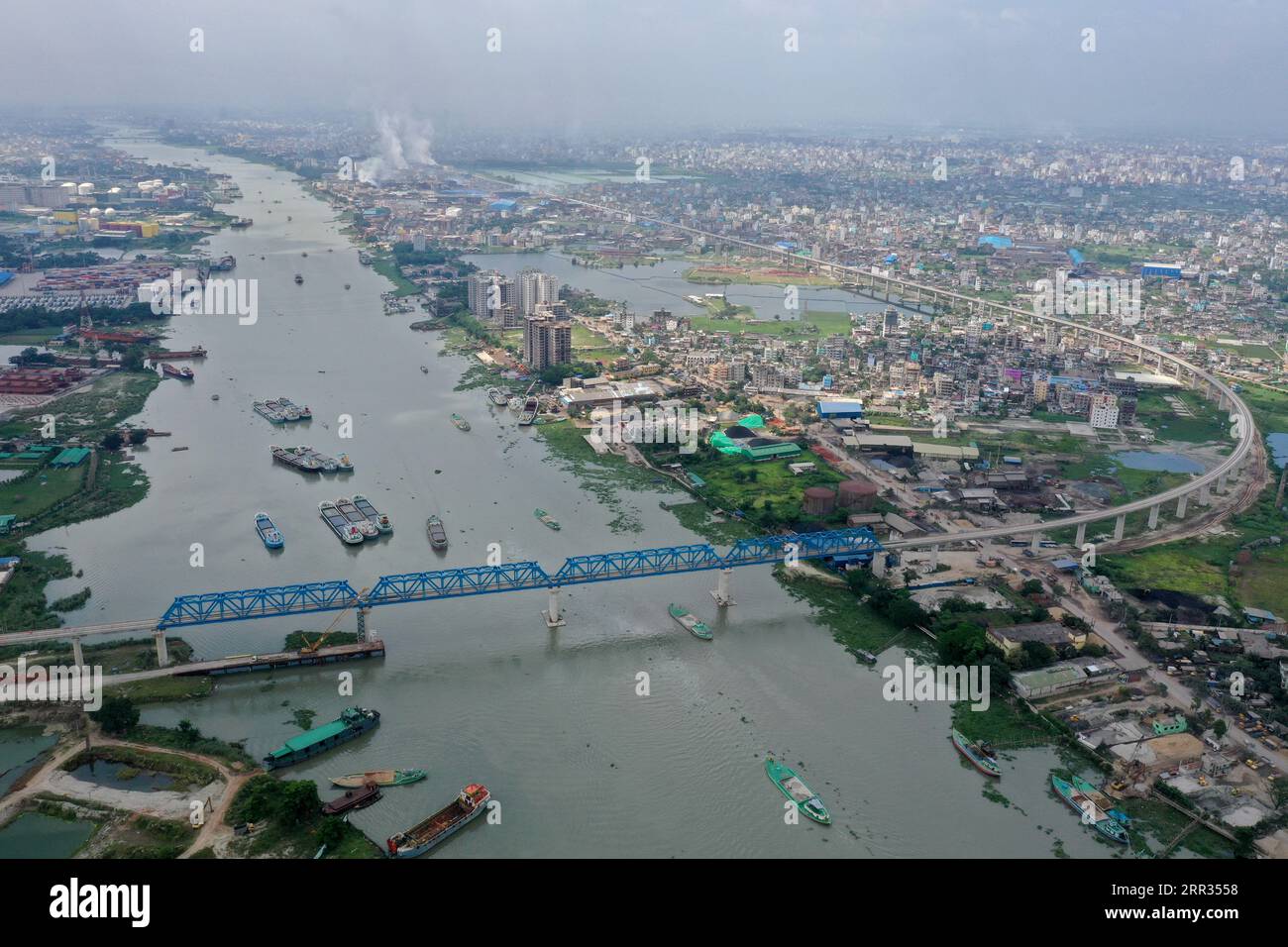 Dhaka, Bangladesh-September 06, 2023: 82 km railway line is ready for ...